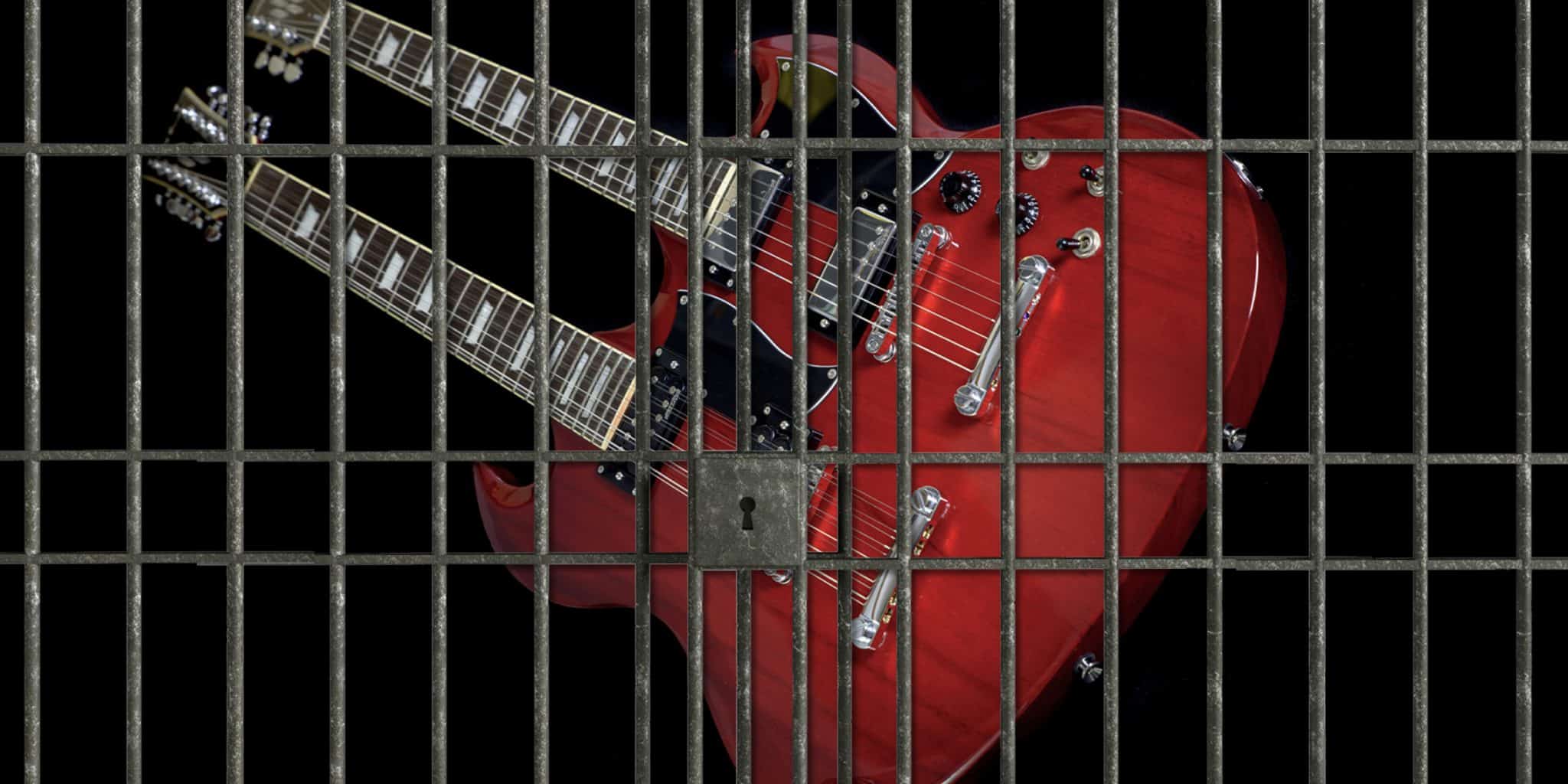 As Warden of This Prison, I Am Taking Away Your Double-Necked Guitar ...
