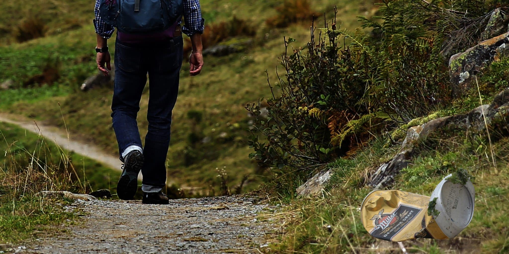I’m the Artist Who Leaves Beer Cans on Hiking Trails | Points in Case