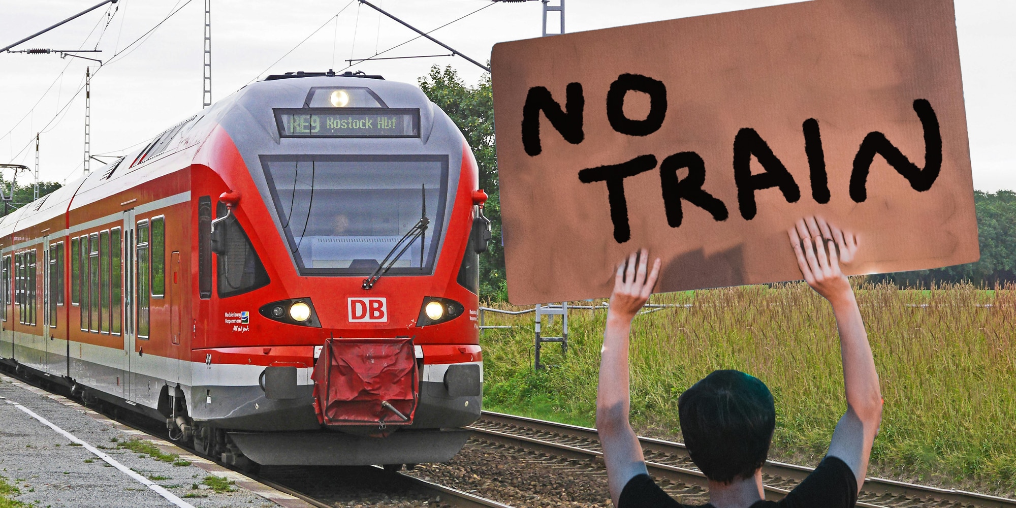 “Trains Are for Danes!” and Other Protest Slogans by the US Highway ...